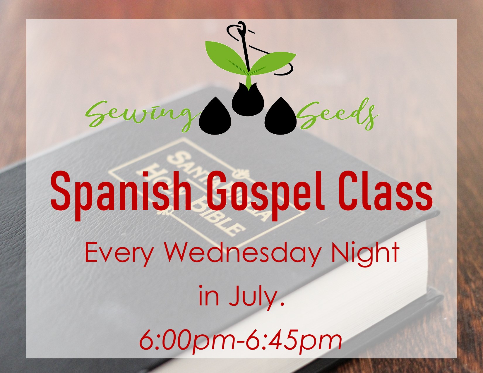 Spanish Gospel Class Artwork – Bethel Baptist Church